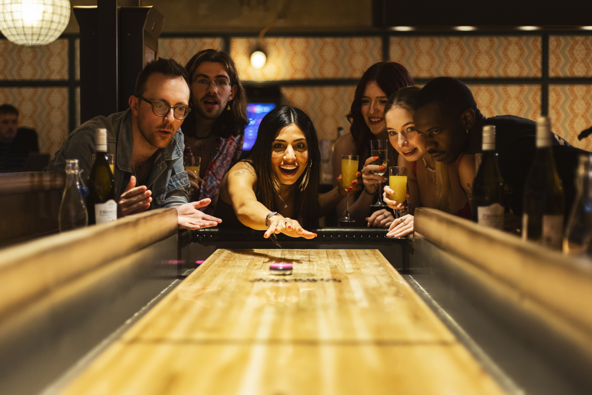 Electric Shuffle – Ice Rink Canary Wharf